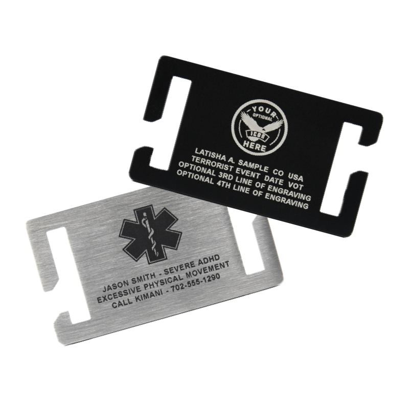 Custom Engraved Gear Tag