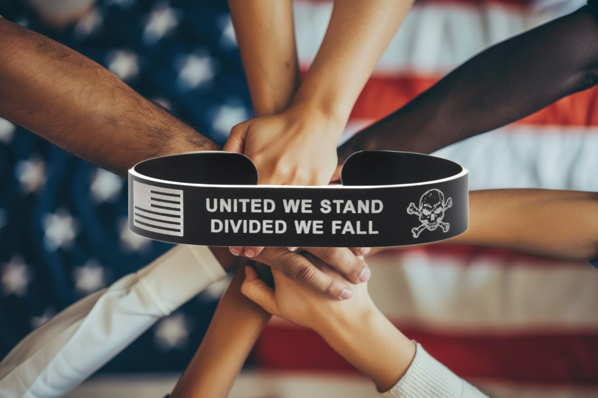 United We Stand Divided We Fall Bracelets