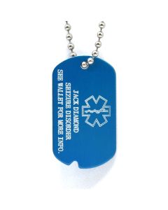 Order custom engraved Medical ID bracelets and tags from Memorial ...