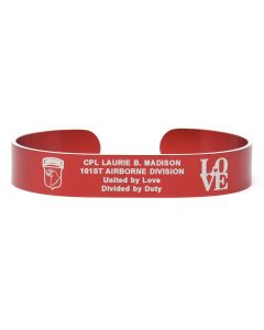 Order military deployment bracelets and dog tags from Memorial ...
